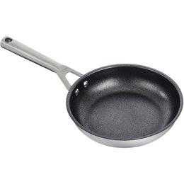 Ninja Bratpfanne &raquo; ZEROSTICK Edelstahl-Pfanne C600DE&laquo; Edelstahl 1 Stk. tlg. Edelstahl mit Aluminiumbeschichtung f&uuml;r Braten bei hohen Temperaturen 