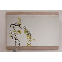Home Affaire Spiegel &raquo;Modena&laquo; mit abgerundeten Ecken braun Glas B/H/T: 90cm x 64cm x 2cm, Holzoptik