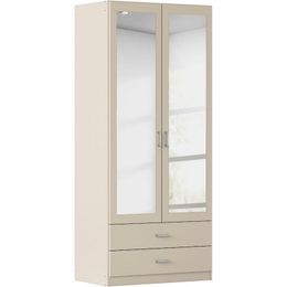 Rauch Kleiderschrank &raquo;Schrank Garderobe Ankleide GAMMA Breiten 91/136/181/226/271/315/360 cm&laquo; in 3 Ausstattungen BASIC/CLASSIC/PREMIUM (inkl. SOFT-
