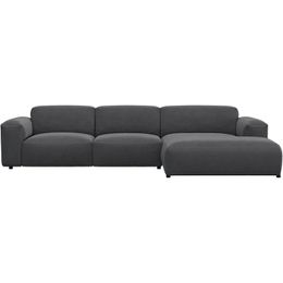 FLEXLUX Ecksofa &raquo;Lucera bequem und komfortabel durch hochwertigen Sitzaufbau, L-Form&laquo; modern & anschmiegsam, Kaltschaum, Stahl-Wellenunterfederung 