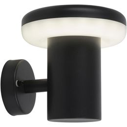 N&auml;ve n&auml;ve LED Au&szlig;en-Wandleuchte &raquo;Pilz&laquo; LED-Board 1 Stk. Warmwei&szlig; Wandleuchte, Terrasse, anthrazit, H&ouml;he: 15cm, LED warmwei&szlig; grau 1, &Oslash; 15cm H: 15cm, 1 Stk.