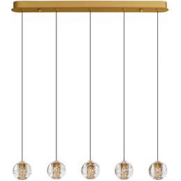 NOVA LUCE Pendelleuchte &raquo;LICIO&laquo; LED-Modul 1 Stk. Warmwei&szlig; 5, H: 150cm, 1 Stk.