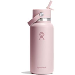 Hydro Flask Trinkflasche &raquo;32 OZ Wide Flex Straw Cap, 946 ml&laquo; geeignet f&uuml;r alle Wide Mouth Kappen und Deckel rosa Edelstahl, Kunststoff 946ml