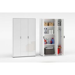 Home Affaire Mehrzweckschrank &raquo;JOLLY, Stauraumschrank, Breite 107 cm, H&ouml;he 178 cm&laquo; 1 Stk. tlg. 3 T&uuml;ren,1 kleiner und 3 gro&szlig;e Einlegeb&ouml;den- Schrank 