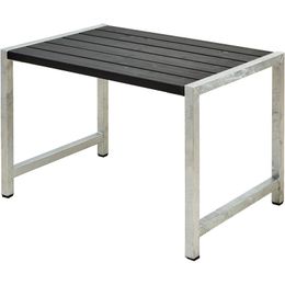 Plus Gartentisch &raquo;Cafetisch&laquo; 1 Stk. tlg. 127x77x73 cm schwarz B/H/T: 77cm x 73cm x 127cm