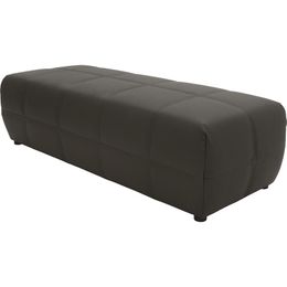 DOMO collection Hocker &raquo;BRANDON, komfortabel&laquo; gro&szlig;e Ausf&uuml;hrung passend zu "Brandon", auch in Cord grau Luxus-Kunstleder;100% Polyurethan B/H/T: 150cm 