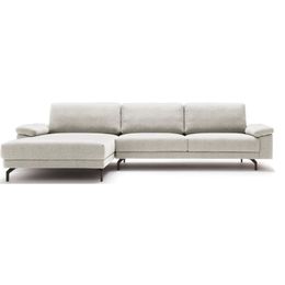 Creation BY ROLF BENZ Ecksofa &raquo;CR.450 elegantes Designsofa mit hohem Sitzkomfort&laquo; grau B/H/T: 274cm x 95cm x 178cm, Stoff, Recamiere links