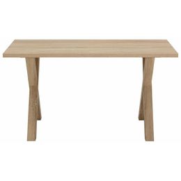 M&auml;usbacher Schreibtisch &raquo;Mio&laquo; braun B/H/T: 140cm x 75cm x 70cm