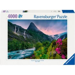 Ravensburger Puzzle &raquo;Atemberaubende Bergstimmung&laquo; Made in Germany bunt Pappe Einheitsgr&ouml;&szlig;e