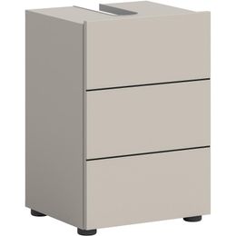 Welltime Waschbeckenunterschrank &raquo;BIEL, Breite: 38 cm, 1 T&uuml;r, 2 F&auml;cher, Siphonausschnitt&laquo; 1 Stk. tlg. Waschbeckenunterschrank, Unterschrank, WBU, 
