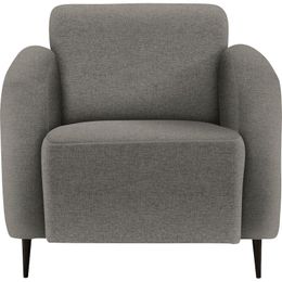 Home Affaire Cocktailsessel &raquo;Marone Loungesessel, bequem, Breite 85cm, bodenfrei&laquo; auch als 2-Sitzer und 3-Sitzer erh&auml;ltlich grau Luxus-Microfser weich