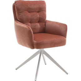 Home Affaire Esszimmerstuhl &raquo;Sant Tropez&laquo; (Set) 2 Stk. braun B/H/T: 60cm x 92cm x 67cm, 2 Stk., uni, 2er Set