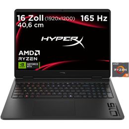 HP Gaming-Notebook &raquo;HyperX OMEN 16-ap1293ng&laquo; 40,64 cm / 16 &prime;&prime; AMD Ryzen 9 GeForce RTX 5070 1.000 GB SSD schwarz NVIDIA GeForce RTX 5070 8GB VRAM