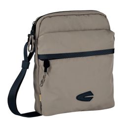 Camel Active Damen Camel Active Umh&auml;ngetasche &raquo;Terra&laquo; aus recyceltem Nylon und volumin&ouml;s aufgesetzten Taschen gr&uuml;n B/H/T: 18cm x 22cm x 6cm