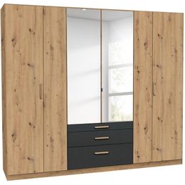 Rauch Kleiderschrank &raquo;Schrank Dreht&uuml;renschrank Ankleide Garderobe Schlafzimmer MOSBACH&laquo; Breiten: 181/226/271 cm, H&ouml;he 210 cm, mit Spiegel und farblich