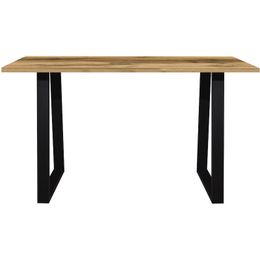 M&auml;usbacher Tresentisch &raquo;Bartresentisch Metall&laquo; Bartresentisch Metallgestell, H&ouml;he 109 cm braun B/H/T: 180cm x 109cm x 90cm
