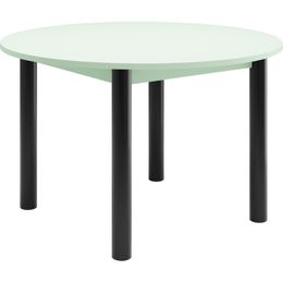 Tom Tailor HOME Esstisch &raquo;COLOR TABLE&laquo; 1 Stk. tlg. Esstisch, 4-Fu&szlig;, 3 Gr&ouml;&szlig;en, 3 Dekorfarben, 4 Fu&szlig;farben, ABS-Kante schwarz B/H/T: 120cm x 76cm x 