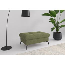 Sit & More sit&more Polsterhocker &raquo;Amica&laquo; mit Stauraum gr&uuml;n 100% Polyester B/H/T: 102cm x 47cm x 69cm, Flachgewebe,mit Stauraum