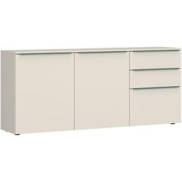 Tom Tailor HOME Kommode Lowboard, Breite 165 cm,3 T&uuml;ren,2 Schubladen, viel Stauraum Holzwerkstoff, Melamin, Spanplatte B/H/T: 165cm x 74cm x 42cm, 
