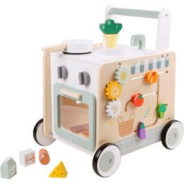 Bayer Chic 2000 CHIC2000 Lauflernwagen &raquo;Activity-Walker, Holz-Spielk&uuml;che&laquo; bunt Einheitsgr&ouml;&szlig;e Lauflernwagen