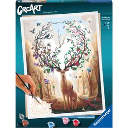 Ravensburger Malen nach Zahlen &raquo;CreArt, Magnificent Encounter&laquo; Made in Europe bunt Einheitsgr&ouml;&szlig;e
