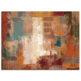 Artland Leinwandbild &raquo;Orientalischer Trip&laquo; Muster 1 Stk. tlg. auf Holzrahmen gespannt braun Leinwand B/H/T: 120cm x 90cm, Leinwandbild Muster Querformat, 1 