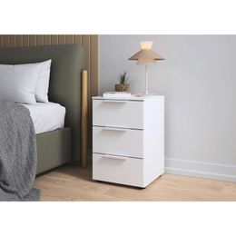 LeGer Home by Lena Gercke Nachtkommode &raquo;Nachttisch Nachtschrank Nachtkonsole SERINA eleganter Eyecatcher&laquo; inkl. SOFT-CLOSE-FUNKTION, mit 3 Schubk&auml;sten