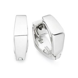 Bruno Banani Damen Paar Creolen &raquo;Schmuck Geschenk Silber 925 Ohrschmuck Ohrringe&laquo; silber 10,2mm, Silber 925 (Sterlingsilber)