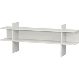 Woood Beistelltisch &raquo;Jana aus FSC -Kiefernholz, schutzlackiert 180x35x70 cm&laquo; Tragkraft 15 kg, drei offene F&auml;cher, Framest&auml;rke 2,4 cm B/H/T: 180cm x 