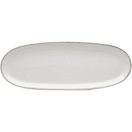 Van Well Servierplatte &raquo;Platte Urban, 34 x 12,5 cm, 4 St&uuml;ck&laquo; sp&uuml;lmaschinen- und mikrowellengeeignet beige Steinzeug B/H/L: 12,5cm x 2cm x 34cm