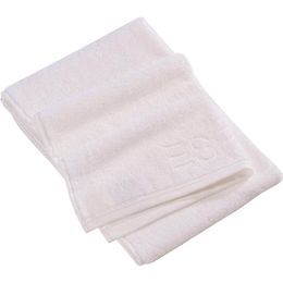 Esprit Handtuch &raquo;Modern Solid&laquo; vegan produziert wei&szlig; Webfrottier, Obermaterial: 85% Baumwolle, 15% Lyocell (TENCEL ) B/L: 50cmx100cm, 2 Stk., Webfrottier