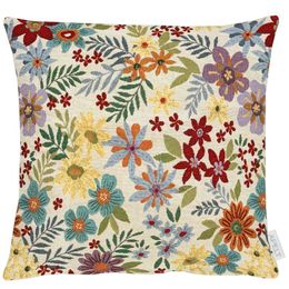 Apelt Dekokissen &raquo;7000&laquo; Rei&szlig;verschluss bunt Jacquard B/L: 39cm x 39cm, 1 Stk.