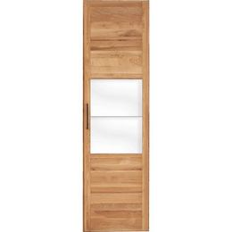 Home Affaire Kleiderschrank &raquo;Chamara&laquo; aus massivem Eichenholz, in unterschiedlichen Breiten, H&ouml;he 218 cm beige B/H/T: 63cm x 218cm x 65cm, T&uuml;ren: 1 