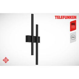 Telefunken LED Au&szlig;en-Wandleuchte &raquo;GRAZ&laquo; schwarz Einheitsgr&ouml;&szlig;e