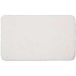 G&ouml;zze Badematte &raquo;&raquo;DELUXE&laquo;&laquo; rutschhemmend beschichtet fu&szlig;bodenheizungsgeeignet mit extra hohem Flor beige Polyester rechteckig (50cm x 70cm ), 1 Stk.