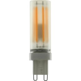 Segula LED-Leuchtmittel &raquo;LED G9 Stift 4,5W 2200K matt&laquo; G9 1 Stk. Extra-Warmwei&szlig; LED G9 Stift 4,5W 2200K matt, CRI 90, dimmbar silber Einheitsgr&ouml;&szlig;e