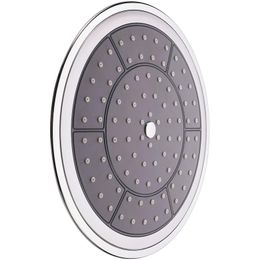 Sch&uuml;tte Kopfbrause &raquo;Auxerre&laquo; Kopfbrause mit Antikalk-Noppen, Regendusche &Oslash; 22cm, Duschkopf Chrom grau Einheitsgr&ouml;&szlig;e Kopfbrause
