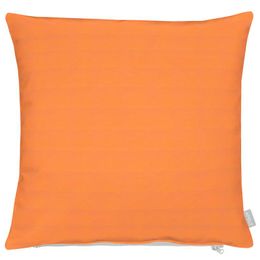 Apelt Dekokissen &raquo;3800&laquo; Statement-Rei&szlig;verschluss orange Obermaterial: 75% Polyester, 25% Baumwolle B/L: 66cm x 66cm, 1 Stk.