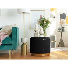 Kayoom Beistelltisch &raquo;Art Deco 250, Abstelltisch aus Metall,funktional und stabil&laquo; 1 Stk. tlg. Dekorativ, glanzvolle Lackierung, stilvolles Design schwarz 