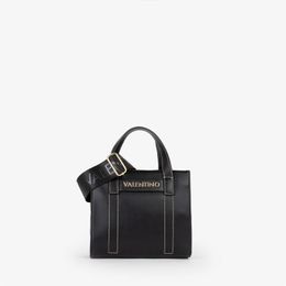 Valentino Handbags Valentino Bags Damen VALENTINO BAGS Shopper &raquo;AURY RE&laquo;, Damen Umh&auml;ngetasche, Tragetasche, Schultertasche mit Kontrastn&auml;hten schwarz B/H/T: 25cm x 22cm 