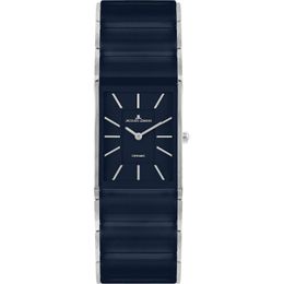 Jacques Lemans Damen Keramikuhr &raquo;Dublin&laquo; Quarzuhr, Armbanduhr, Damenuhr, Keramik, analog blau Einheitsgr&ouml;&szlig;e