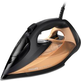 Philips Dampfb&uuml;geleisen &raquo;DST7040/80 7000 Series&laquo; 2800 W SteamGlide Elite B&uuml;gelsohle, 300 ml Wassertank und 50gr/Min Dauerdampf gold Einheitsgr&ouml;&szlig;e 