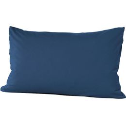 Primera Kissenbezug &raquo; Mako-Feinjersey Kissenbezug im Doppelpack&laquo; In vielen Uni-T&ouml;nen blau Feinjersey, Obermaterial: 100% Baumwolle B/L: 40cm x 60cm, 2 Stk., 
