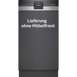Siemens teilintegrierbarer Geschirrsp&uuml;ler iQ500 &raquo;SR55ZS10ME&laquo; 10 Ma&szlig;gedecke Schonende und effiziente Trocknung dank Zeolith Technologie silber W&auml;hlen 