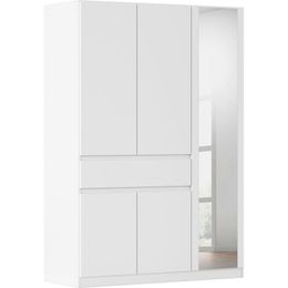 Rauch Kleiderschrank &raquo;T&uuml;bingen&laquo; mit Spiegel wei&szlig; Holzwerkstoff B/H/T: 135cm x 197cm x 54cm