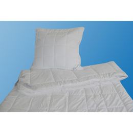 Dreams Microfaserbettdecke &raquo;Superflausch&laquo; 4-Jahreszeiten 1 Stk. tlg. Bezug und F&uuml;llung aus supersofter Microfaser wei&szlig; Bezug: 100% Polyester. F&uuml;llung: 100% 