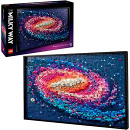 Lego Konstruktionsspielsteine &raquo;Die Milchstra&szlig;en-Galaxie (31212), Lego ART&laquo; Made in Europe bunt Einheitsgr&ouml;&szlig;e Konstruktionsspielsteine