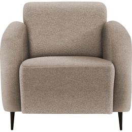 Home Affaire Cocktailsessel &raquo;Marone Loungesessel, bequem, Breite 85cm, bodenfrei&laquo; auch als 2-Sitzer und 3-Sitzer erh&auml;ltlich grau Luxus-Microfser weich