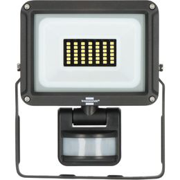 Fa.Brennenstuhl LED Wandstrahler &raquo;JARO 3060 P&laquo; LED-Modul f&uuml;r au&szlig;en schwarz Energieeffizienter LED Wandstrahler mit 2300lm und einer Frontscheibe aus Sicherheitsglas 