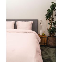Kayori Bettw&auml;sche &raquo;Aya&laquo; 2 Stk. Hergestellt aus 20% Seide und 80% Lyocell rosa Lyocell, Obermaterial: 100% Modal B/L: 155cm x 220cm, 1 Stk., 1 Stk., 